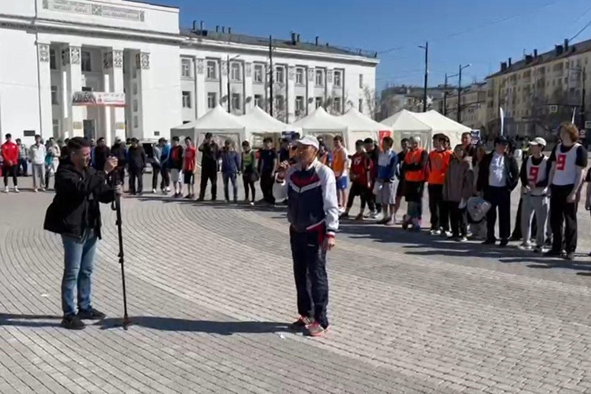 В Якутске стартовала 78-я «Эстафета Победы» - RuNews24.ru - 08.05.2025