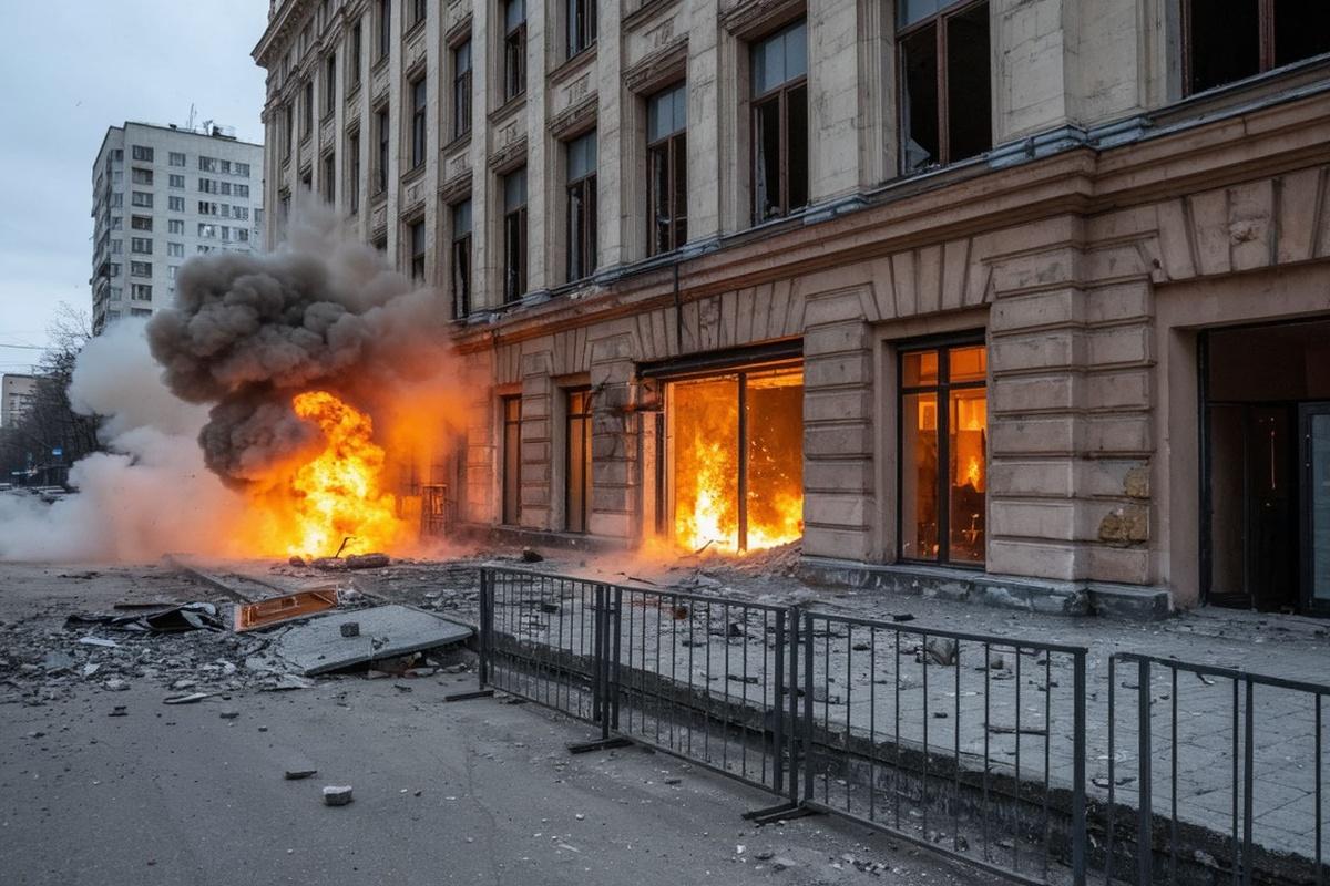 Троих погибших и восемь раненых насчитали в Ростовской области после налета дронов ВСУ ...