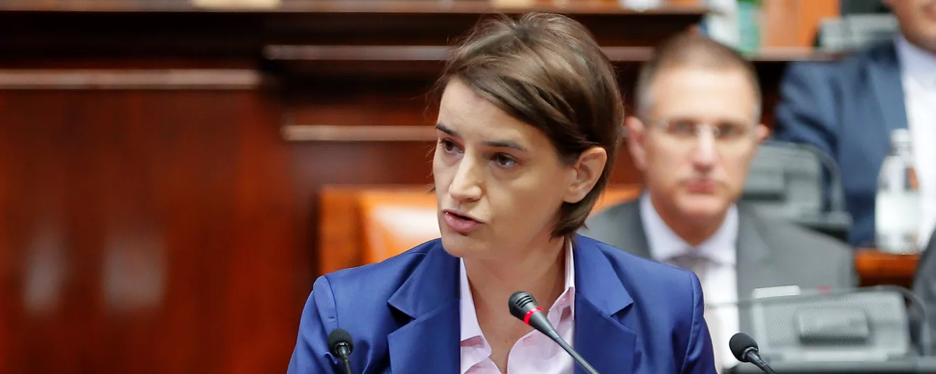 Премьер Сербии поблагодарила Россию за предупреждение о беспорядках - RuNews24.ru - 25.12.2023