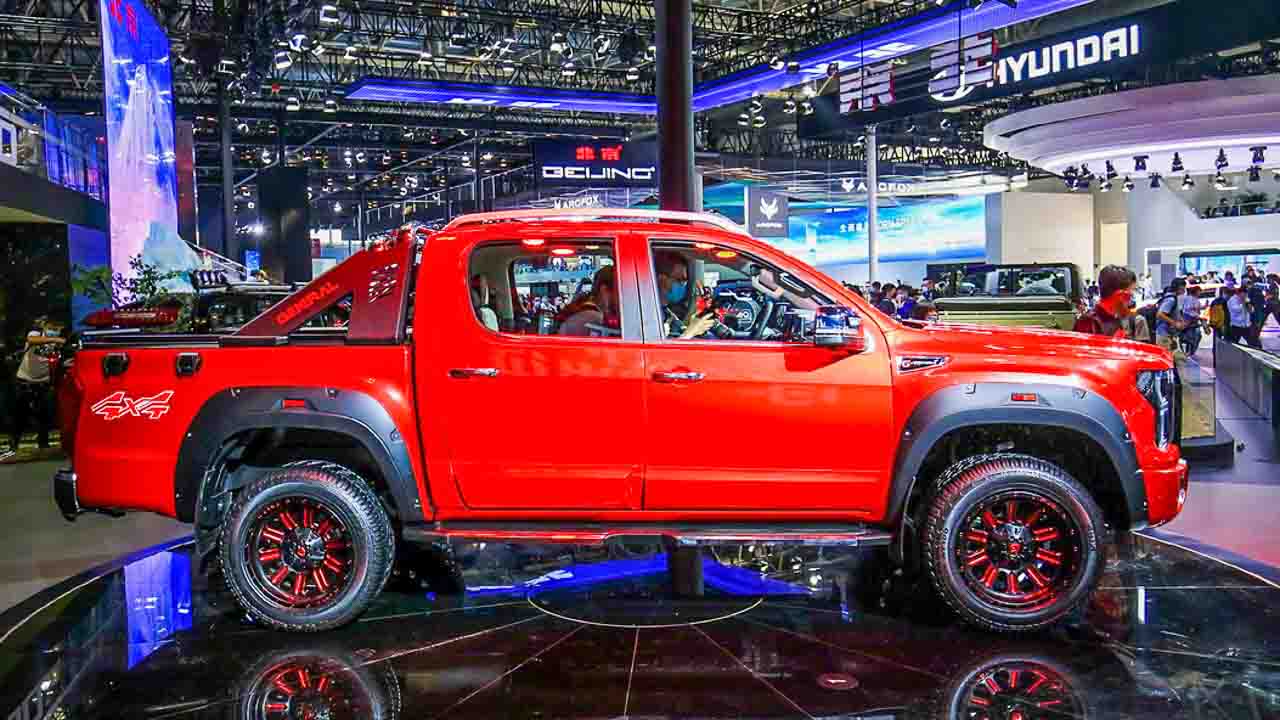 Foton Mars 7 and Mars 9 diesel and hybrid pickups unveiled in China ...